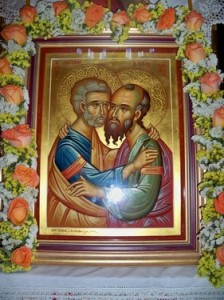 ΕΟΡΤΗ ΑΓΙΩΝ ΑΠΟΣΤΟΛΩΝ ΠΕΤΡΟΥ-ΠΑΥΛΟΥ -ΥΠΟΔΟΧΗ ΛΕΙΨΑΝΟΥ ΑΓΙΟΥ ΑΡΣΕΝΙΟΥ ...