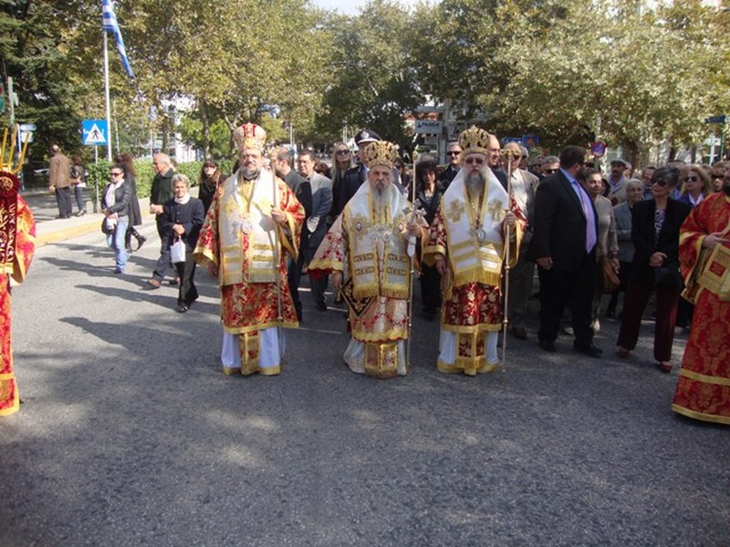 Ο ΣΕΒΑΣΜΙΩΤΑΤΟΣ ΜΗΤΡΟΠΟΛΙΤΗΣ ΛΑΡΙΣΗΣ ΚΑΙ ΤΥΡΝΑΒΟΥ κ. ΙΓΝΑΤΙΟΣ ΣΤΟΝ ΑΓΙΟ ...