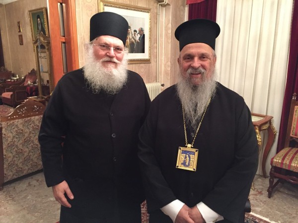 Ο ΓΕΡΟΝΤΑΣ ΕΦΡΑΙΜ ΣΤΟΝ ΣΕΒΑΣΜΙΩΤΑΤΟ ΜΗΤΡΟΠΟΛΙΤΗ ΛΑΡΙΣΗΣ ΚΑΙ ΤΥΡΝΑΒΟΥ κ ...