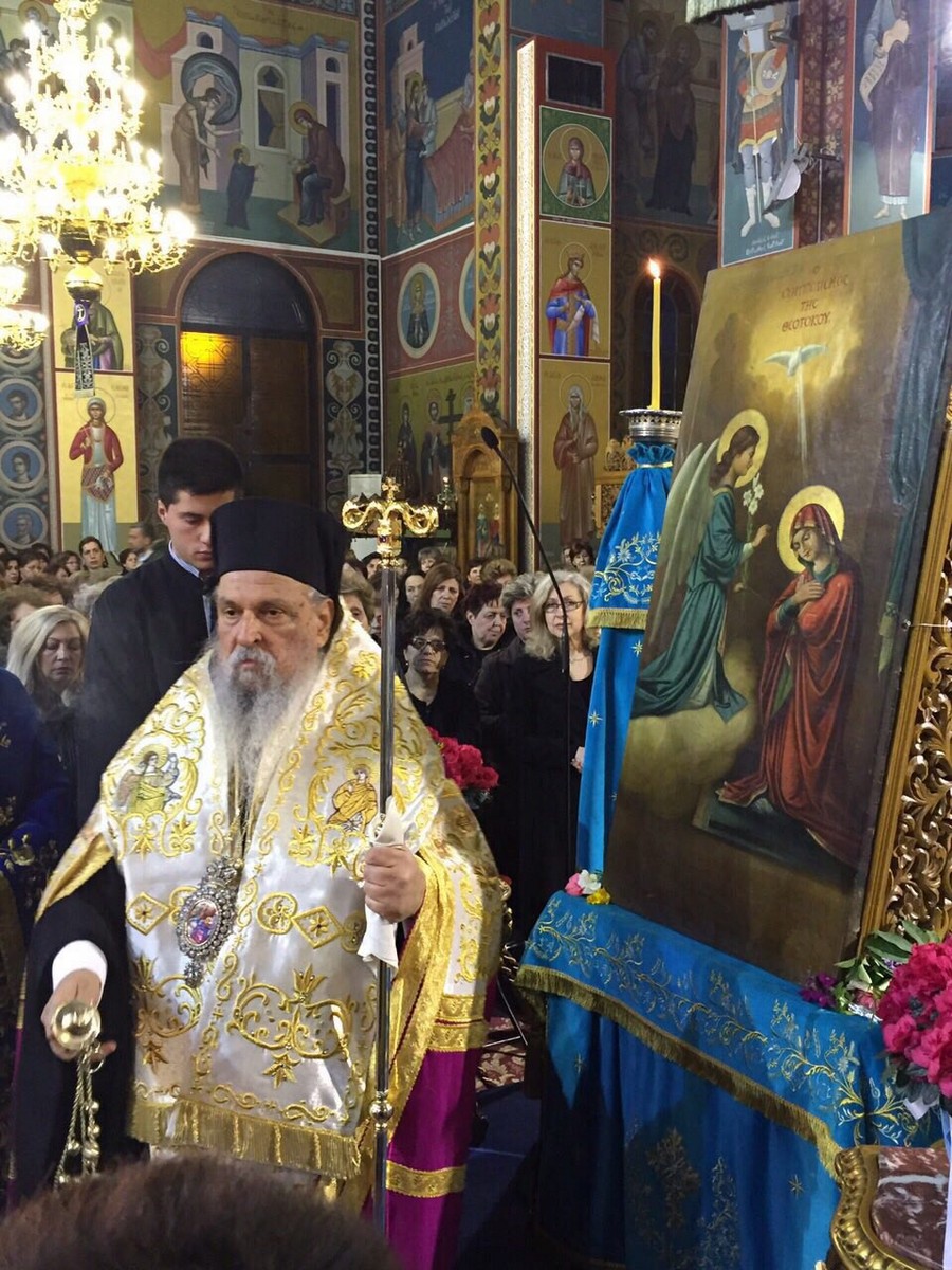 Β’ ΣΤΑΣΗ ΧΑΙΡΕΤΙΣΜΩΝ ΣΤΟΝ ΑΓΙΟ ΝΙΚΟΛΑΟ ΛΑΡΙΣΗΣ – Ι.Μ. Λαρίσης & Τυρνάβου