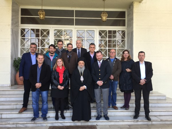 ΕΠΙΣΚΕΨΗ ΤΟΥ ΠΡΟΕΔΡΟΥ ΚΑΙ ΤΩΝ ΜΕΛΩΝ ΤΟΥ ΣΥΝΔΕΣΜΟΥ ΘΕΣΣΑΛΙΚΩΝ ...