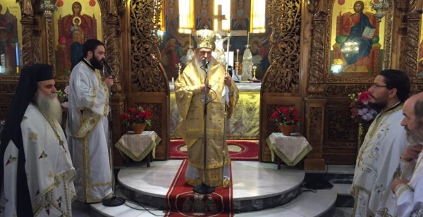 ΘΕΙΑ ΛΕΙΤΟΥΡΓΙΑ ΣΤΟΝ ΑΓΙΟ ΓΕΩΡΓΙΟ ΛΑΡΙΣΗΣ – Ι.Μ. Λαρίσης & Τυρνάβου