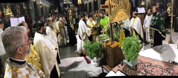 Η ΕΟΡΤΗ ΤΗΣ ΥΨΩΣΕΩΣ ΤΟΥ ΤΙΜΙΟΥ ΣΤΑΥΡΟΥ ΣΤΟΝ ΑΓΙΟ ΚΩΝΣΤΑΝΤΙΝΟ ΛΑΡΙΣΗΣ ...