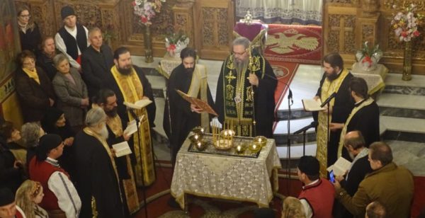 Ο ΣΕΒΑΣΜΙΩΤΑΤΟΣ ΤΕΛΕΣΕ ΤΟ ΙΕΡΟ ΕΥΧΕΛΑΙΟ ΣΤΟΝ Ι.Ν. ΑΓΙΟΥ ΓΕΩΡΓΙΟΥ ...