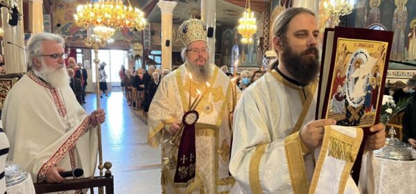 Στον Ιερό Ναό Παμμεγίστων Ταξιαρχών Λαρίσης ο Σεβασμιώτατος – Ι.Μ ...