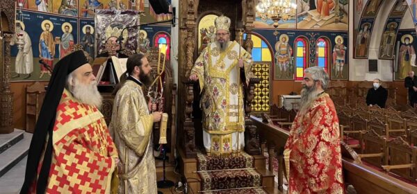 Στον Ιερό Ναό Προφήτη Ηλία Λαρίσης ιερούργησε ο Σεβασμιώτατος την ...