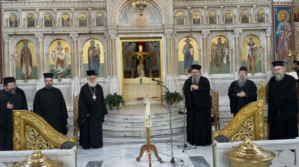 Ιερατική Σύναξη στη Μητρόπολη μας – Ι.Μ. Λαρίσης & Τυρνάβου